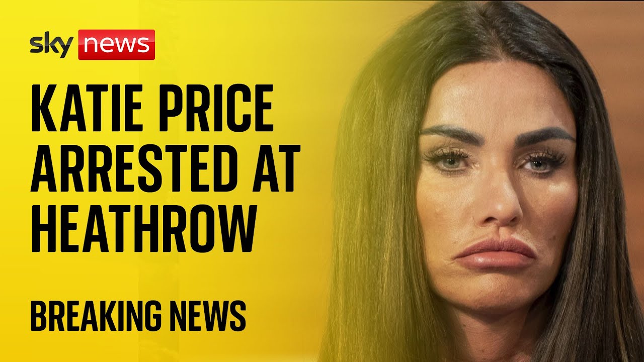 Former model Katie Price arrested at Heathrow Airport after failing to ...