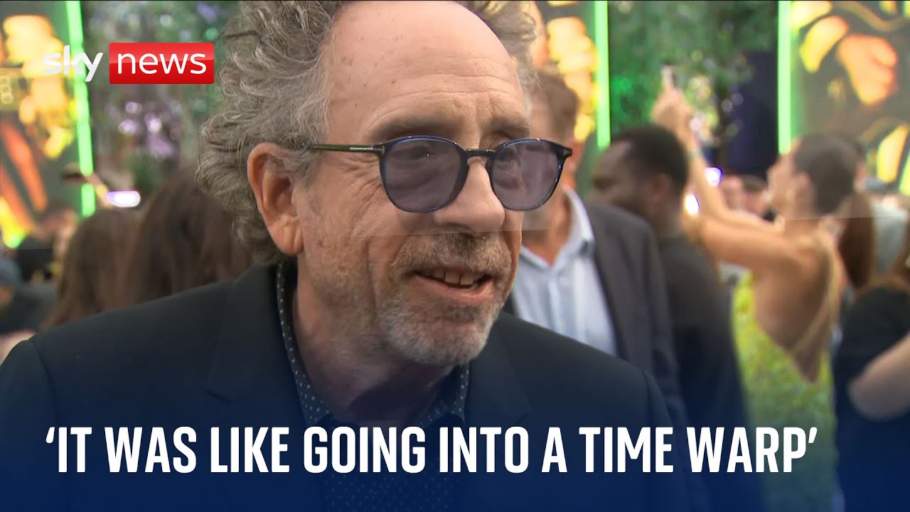 Tim Burton on Beelejuice sequel: 'It was like going into a time warp ...