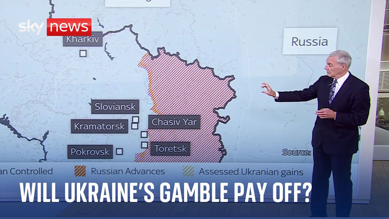 Ukraine 'at risk of losing Donbas' with Kursk offensive | Ukraine War ...