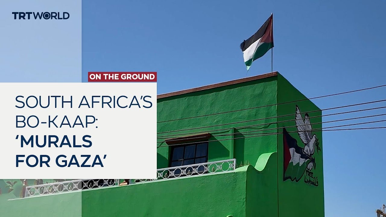 Bo-Kaap, a South African neighbourhood supporting Palestine through art ...