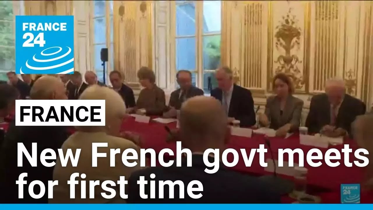 Budget and migrant issues top agenda as new French govt meets for first ...