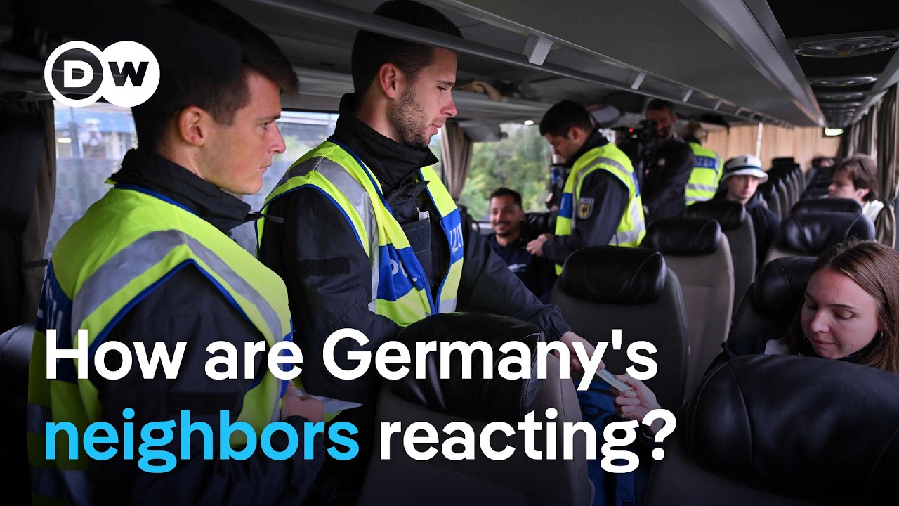 Germany begins imposing checks on its nine land borders | DW News ...