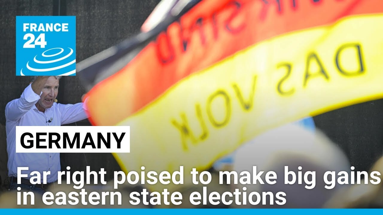 Germany's far-right AfD party poised to make big gains in eastern state ...
