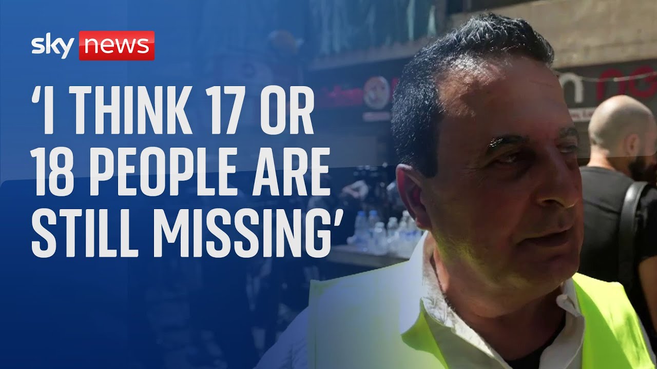 'I believe all of the missing people are dead' | Israel-Hezbollah ...