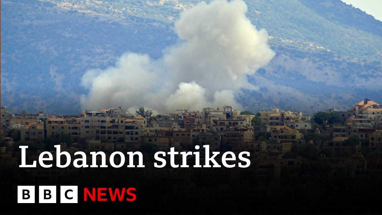 Israel strikes southern Lebanon as Hezbollah leader condemns fatal ...