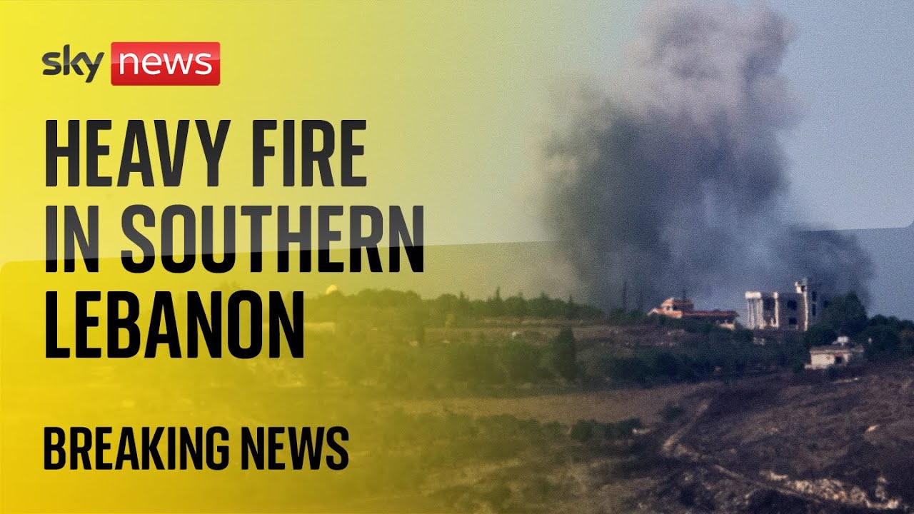 Live: Heavy fire in Lebanese towns near border with Israel - World News