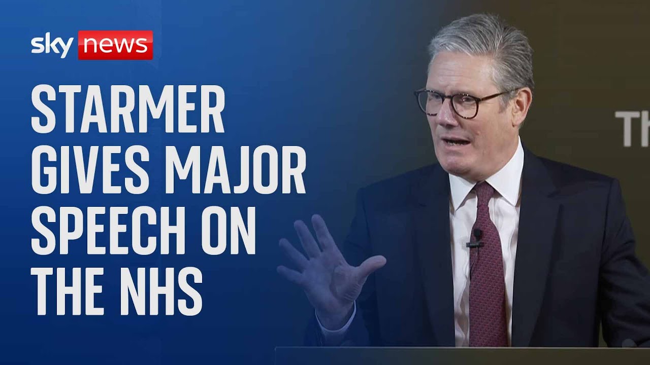 Prime Minister Sir Keir Starmer Delivers Major Speech On Nhs Watch