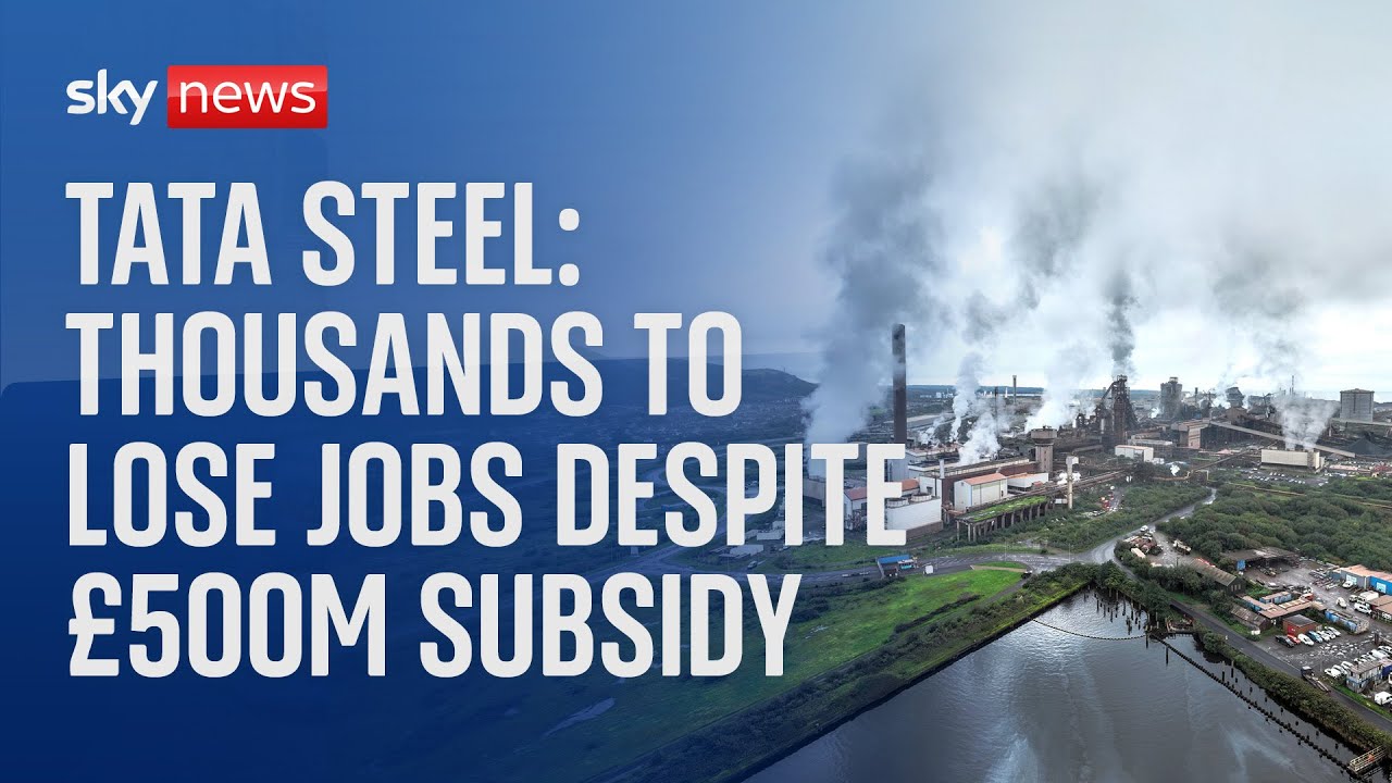 Tata Steel: Thousands of workers at Britain's biggest steelworks to ...