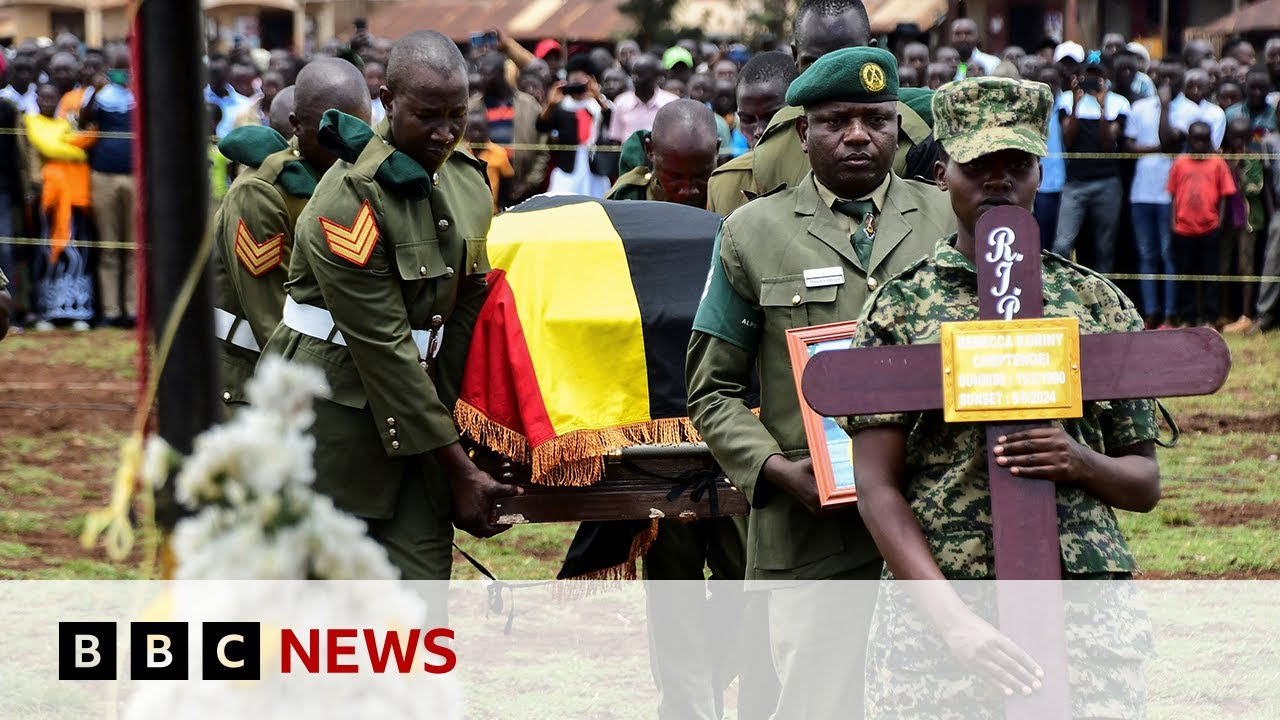 Thousands turn out for funeral of murdered Olympian Rebecca Cheptegei ...