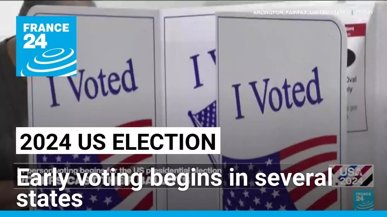 US presidential election: Early voting begins in three states • FRANCE ...