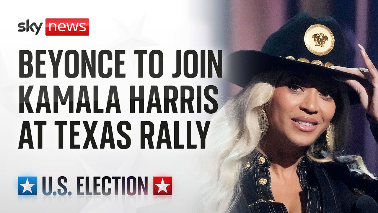 Watch live: Beyoncé to appear alongside Kamala Harris at Texas rally ...