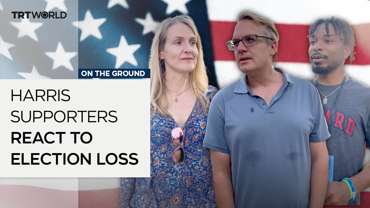 Harris supporters reflect on election loss during concession speech ...