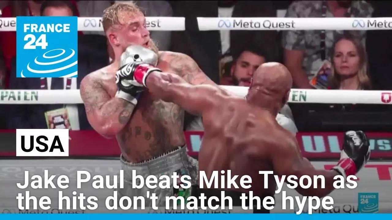 Jake Paul beats 58-year-old Mike Tyson as expecting crowd booed ...