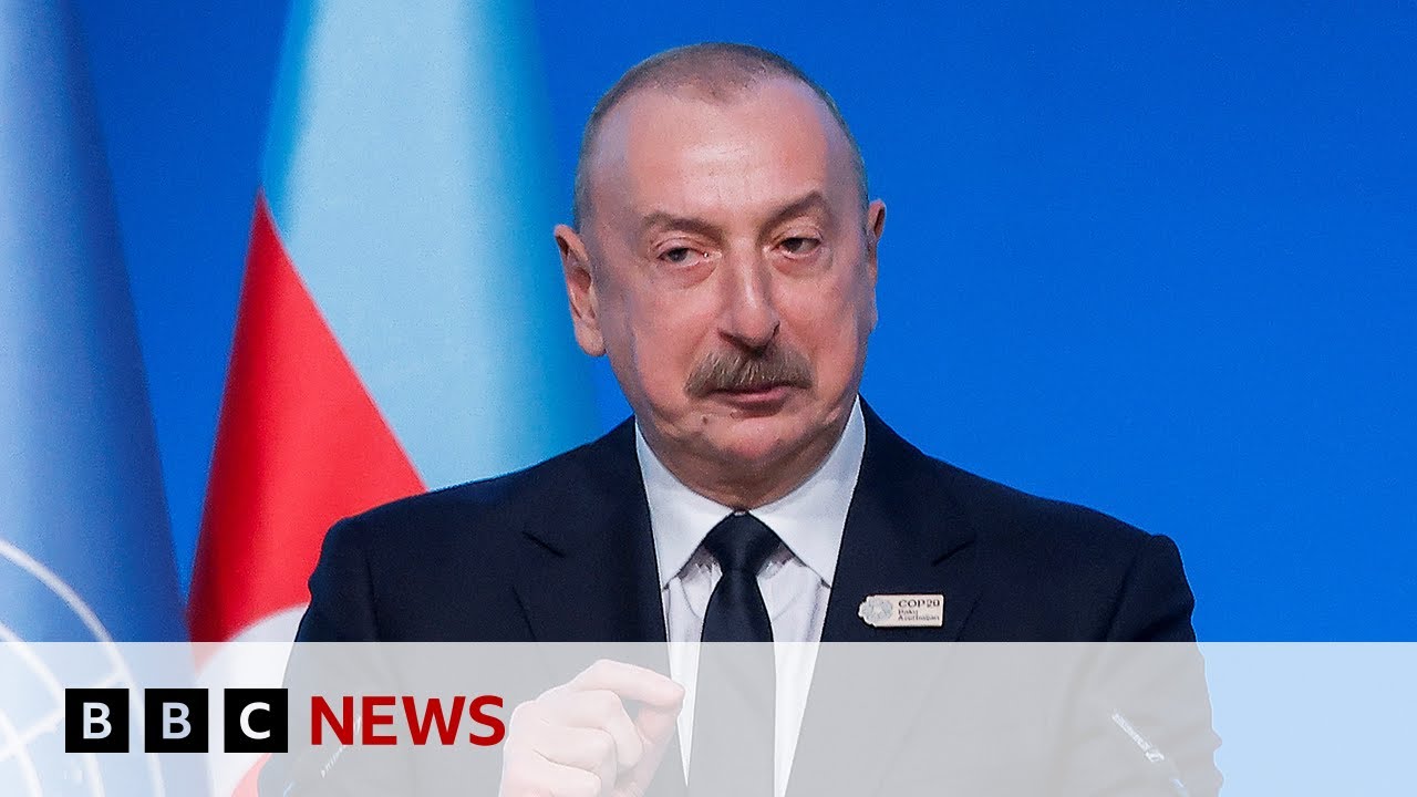 Oil And Gas A Gift Of God Says Cop29 Host Bbc News World News