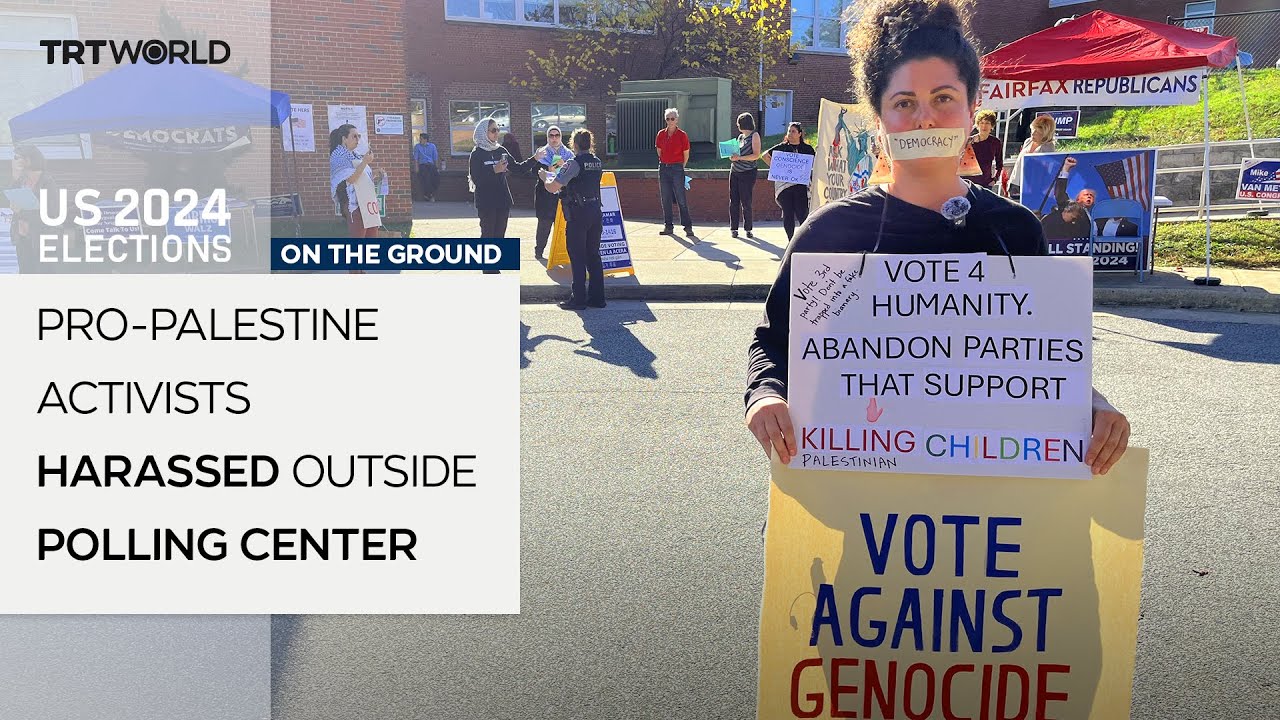 Pro-Palestine activists: “vote with your conscience”“Abandon parties that support killing ...