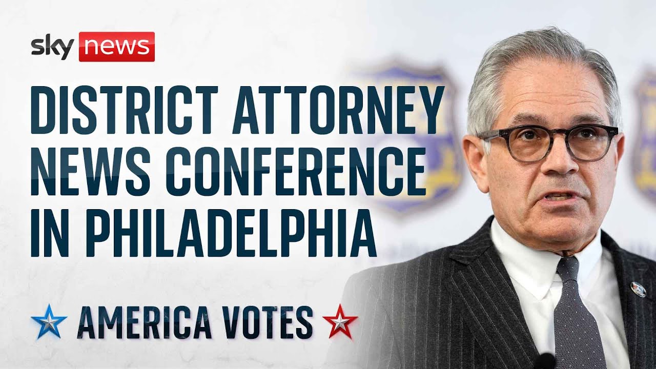 US election latest: District Attorney Larry Krasner holds news ...