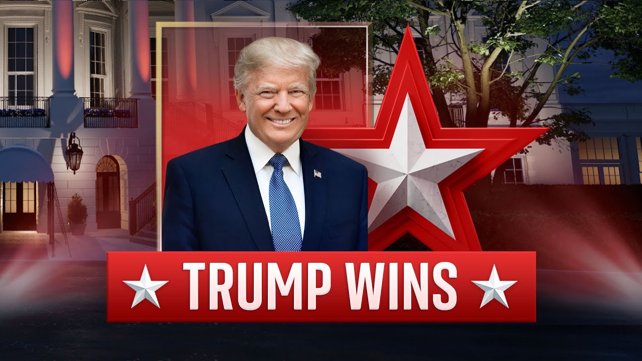 Watch live: Donald Trump wins 2024 US election - World News