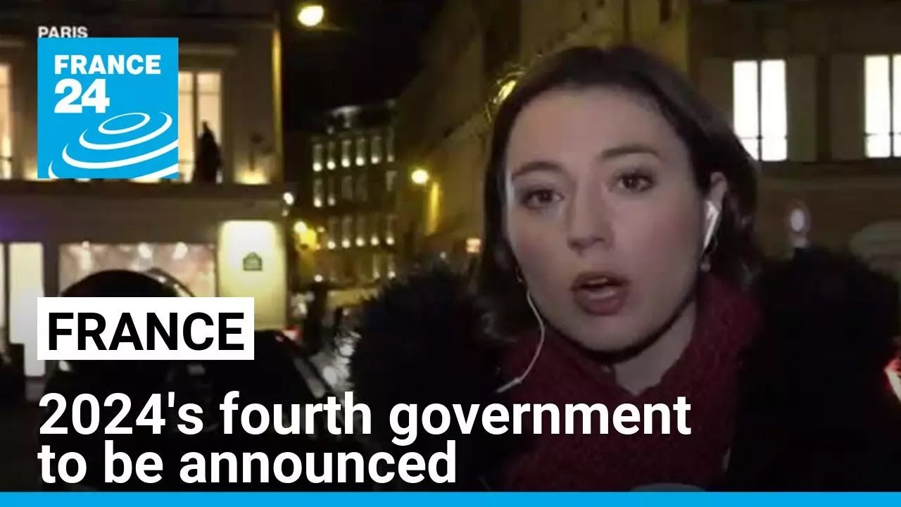 France still waiting for 2024's fourth government on Monday • FRANCE 24 ...