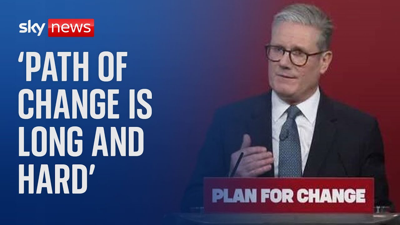 'Path of change is long and hard': PM Keir Starmer says as he unveils ...