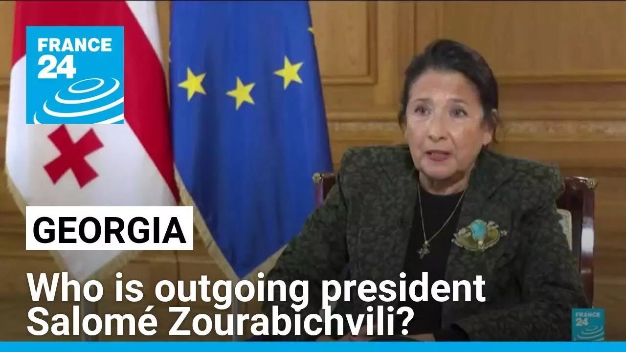 Salomé Zourabichvili: Georgia's first female president • FRANCE 24 ...