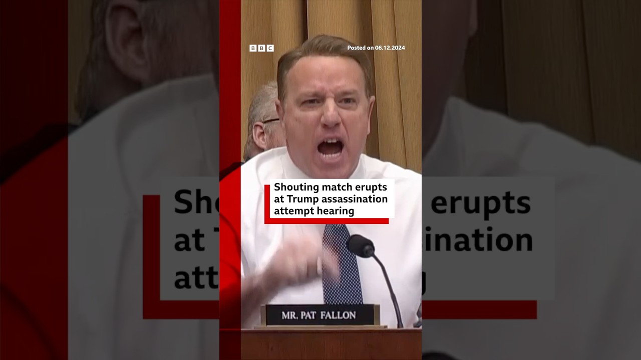 Shouting match erupts at Trump assassination attempt hearing. #Trump # ...