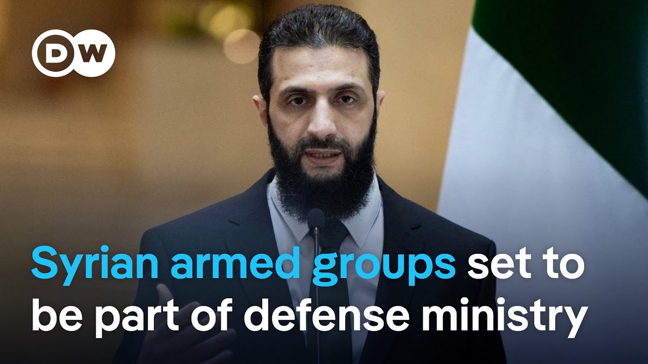 Syria: Some rival groups refuse to merge under al-Sharaa's rule | DW ...