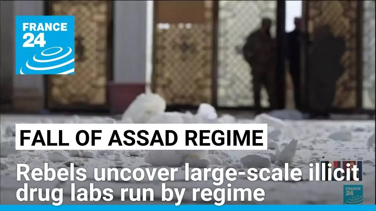 Syrian rebels uncover Assad regime's large-scale illegal drug ...