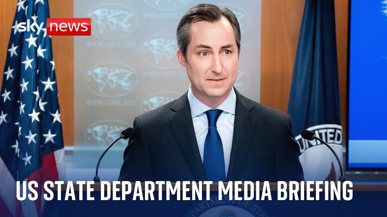 Watch live: US state department news briefing following the fall of the ...