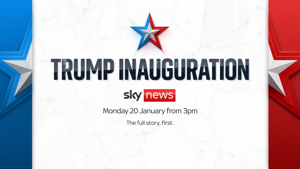 Donald Trump sworn in as the 47th president of the United States - Sky ...