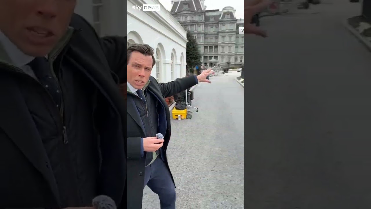 Sky's US correspondent, Mark Stone takes a walk around Donald Trump’s ...