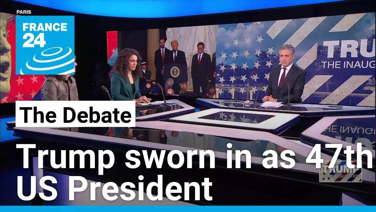 Special Coverage: Trump sworn in as 47th US President • FRANCE 24 ...
