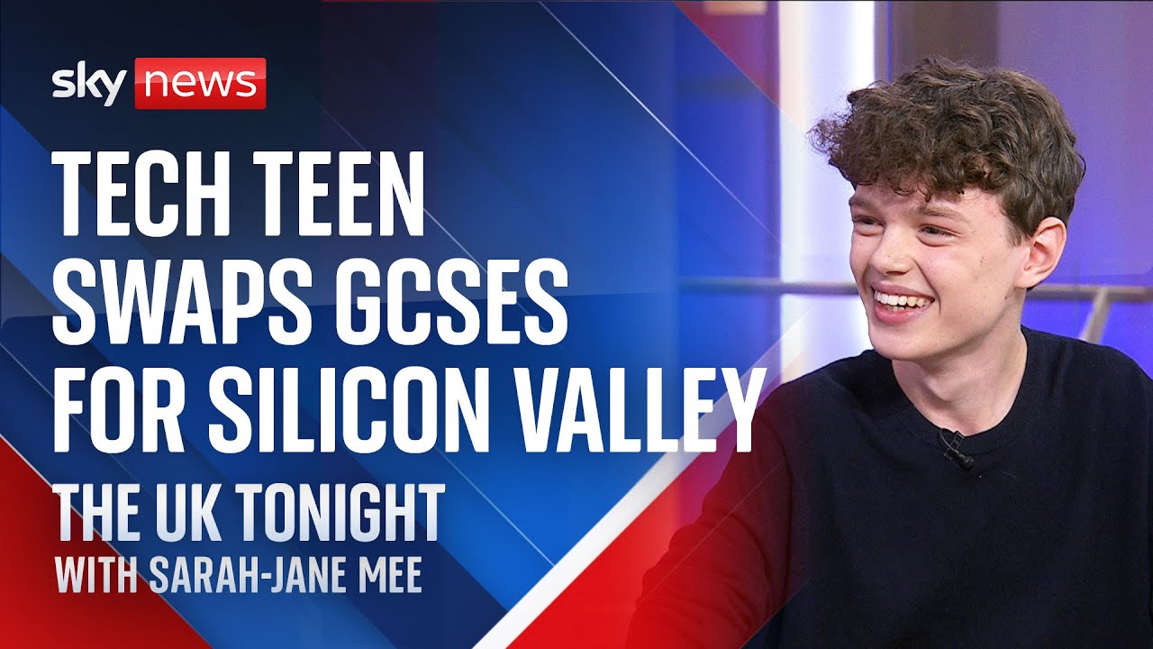 16-year-old swaps GCSEs for Silicon Valley after AI start-up secured ...