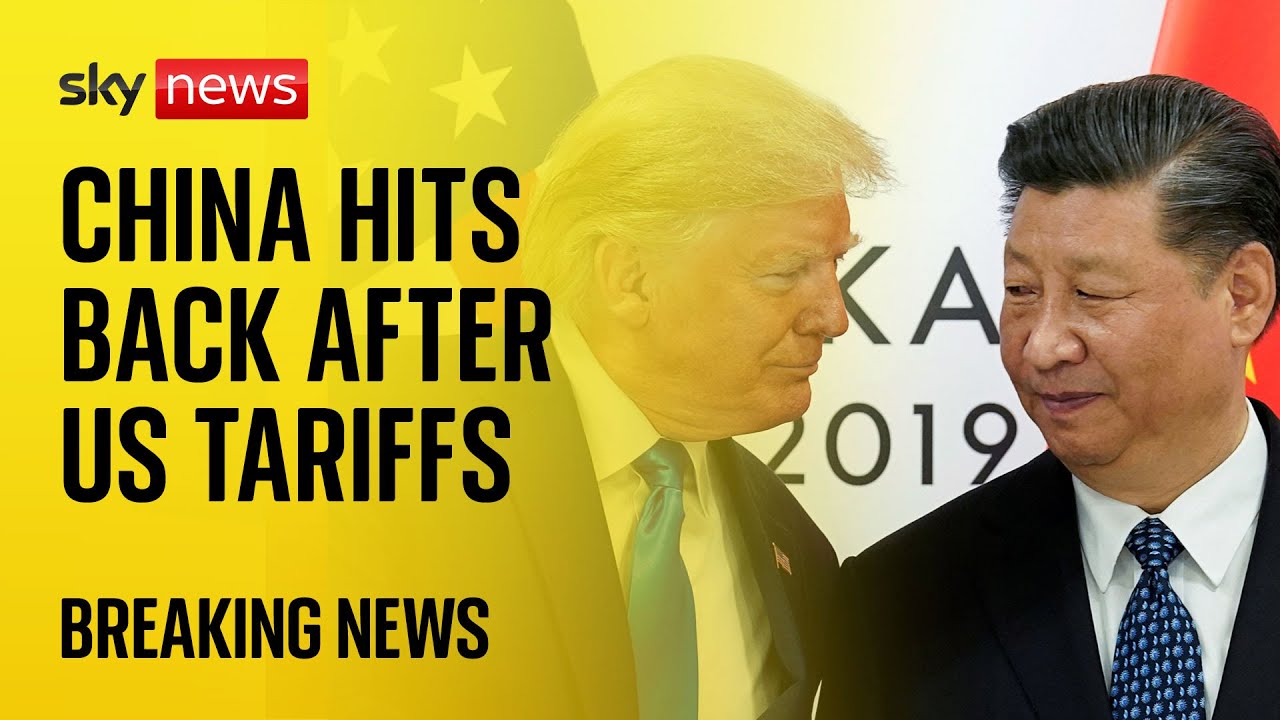 China Hits Back After New Us Tariffs Take Effect World News