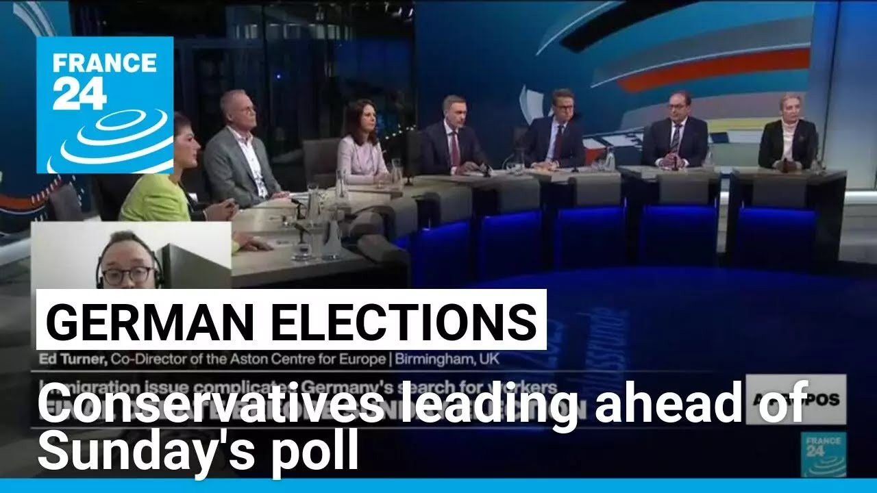 Conservative Merz leads Germany's turbulent election race • FRANCE 24 ...