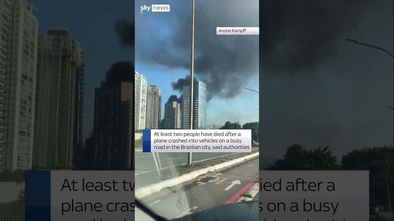 Deadly plane crash in Sao Paulo - World News