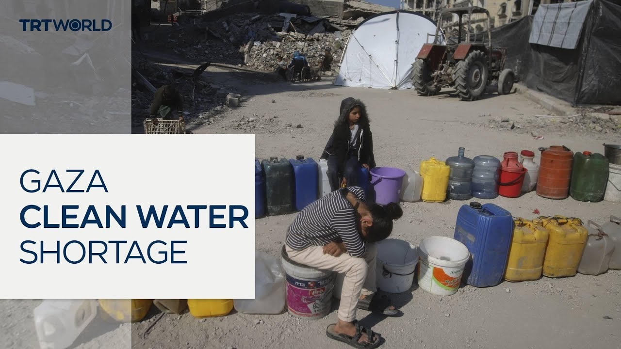 Gaza's clean water scarcity is becoming worse - World News
