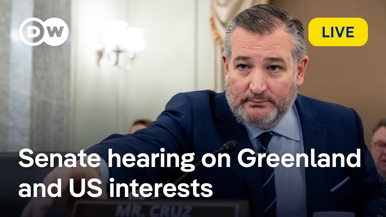 Live: US Senate hearing on Greenland’s geostrategic importance to the ...