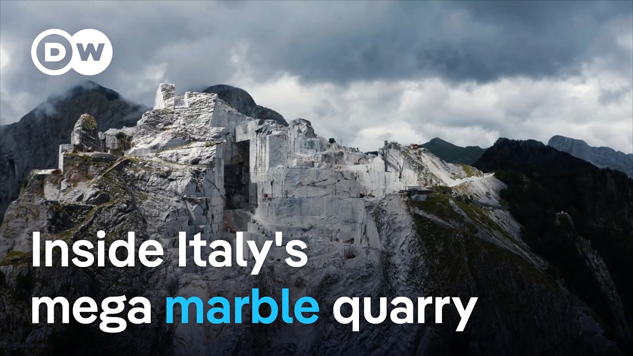Mining the world's most precious marble in Italy | DW News - World News