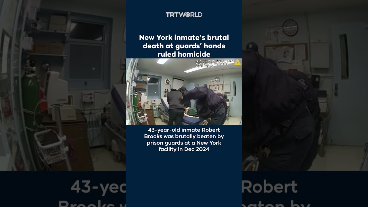 New York inmate’s brutal death at guards' hands ruled homicide - World News