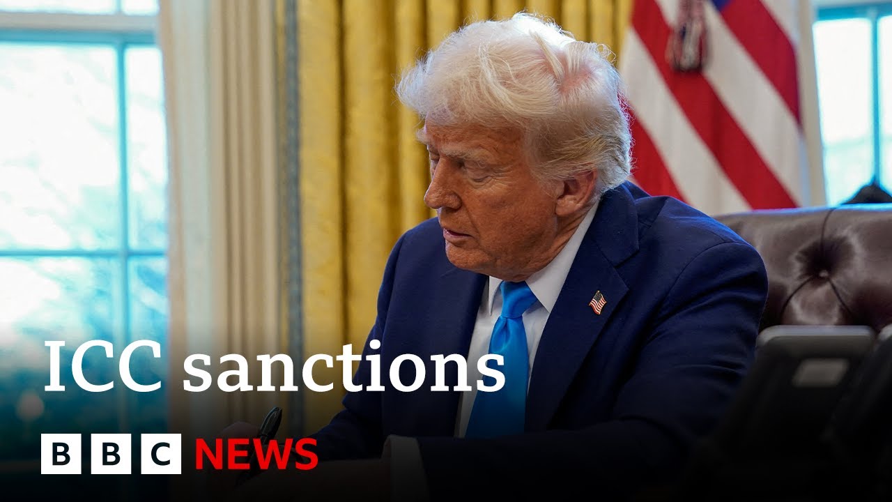 President Donald Trump sanctions International Criminal Court | BBC ...
