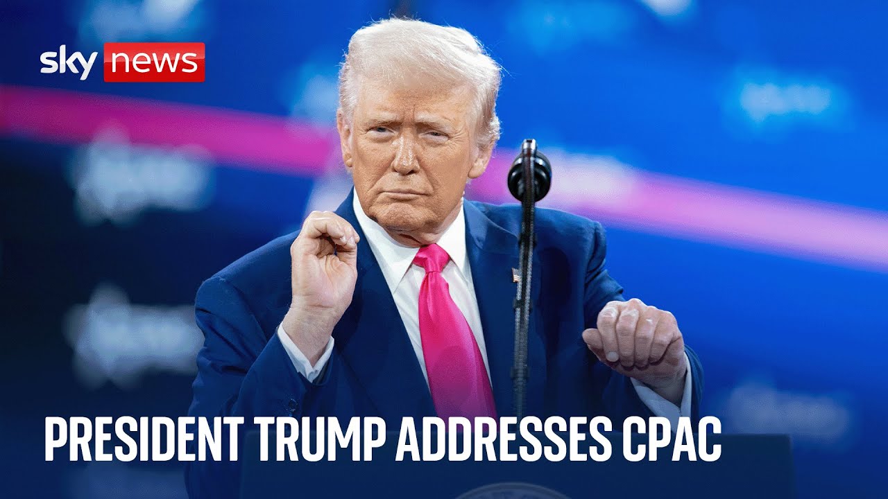 President Trump's full speech at CPAC - World News