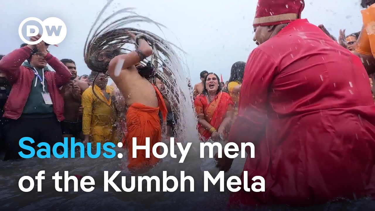Sadhus: India’s holy men are rock stars at the Kumbh Mela | DW News ...