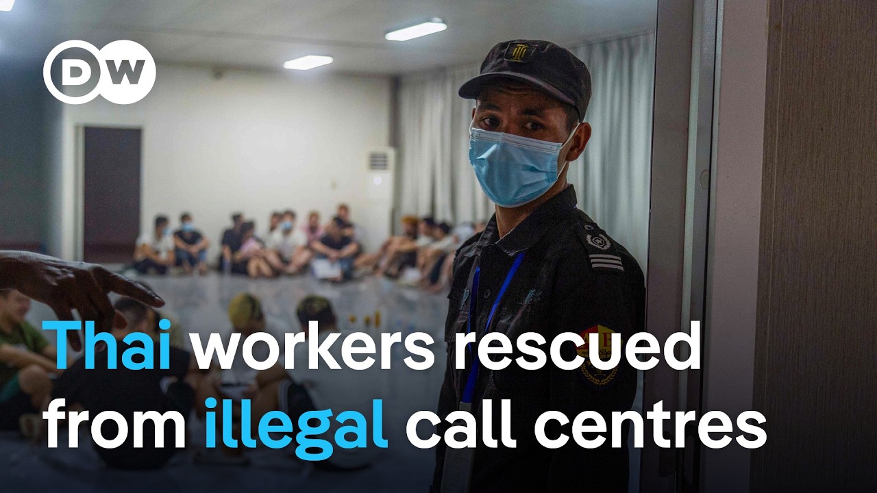 Thailand cracks down on cyber-scam networks run from labor camps | DW ...