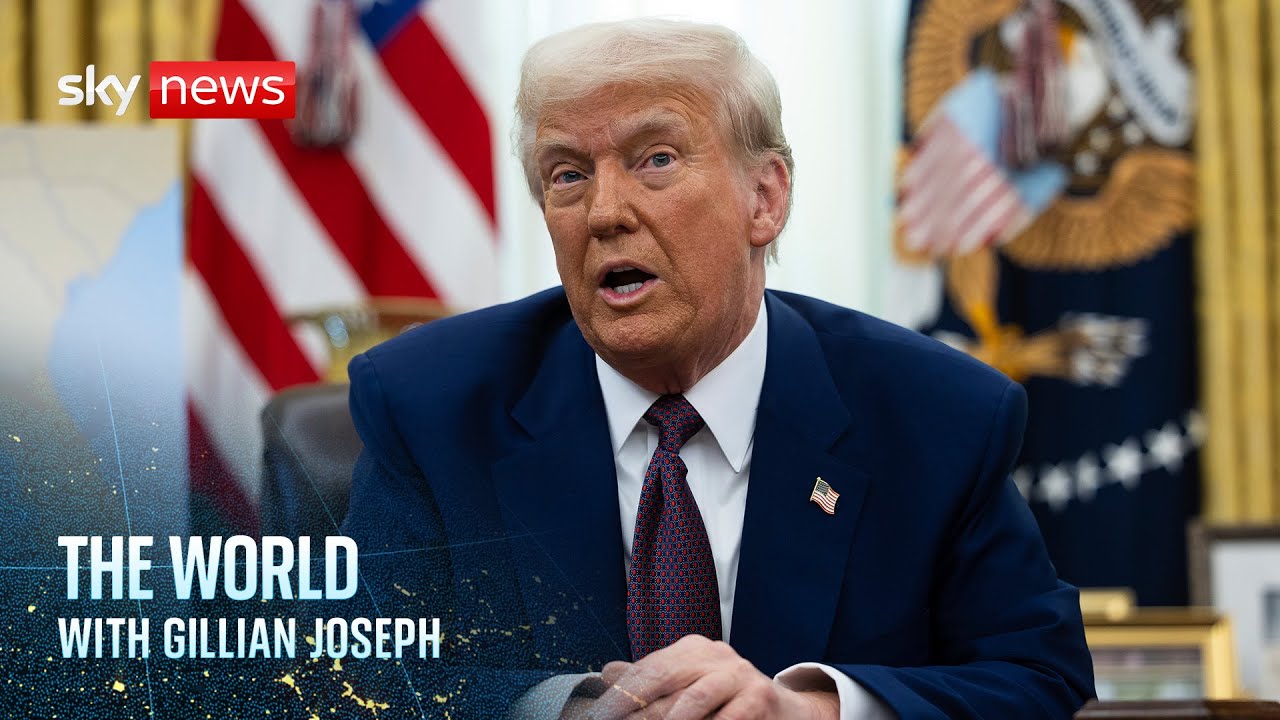 Trump announces plans for reciprocal tariffs | The World with Gillian ...