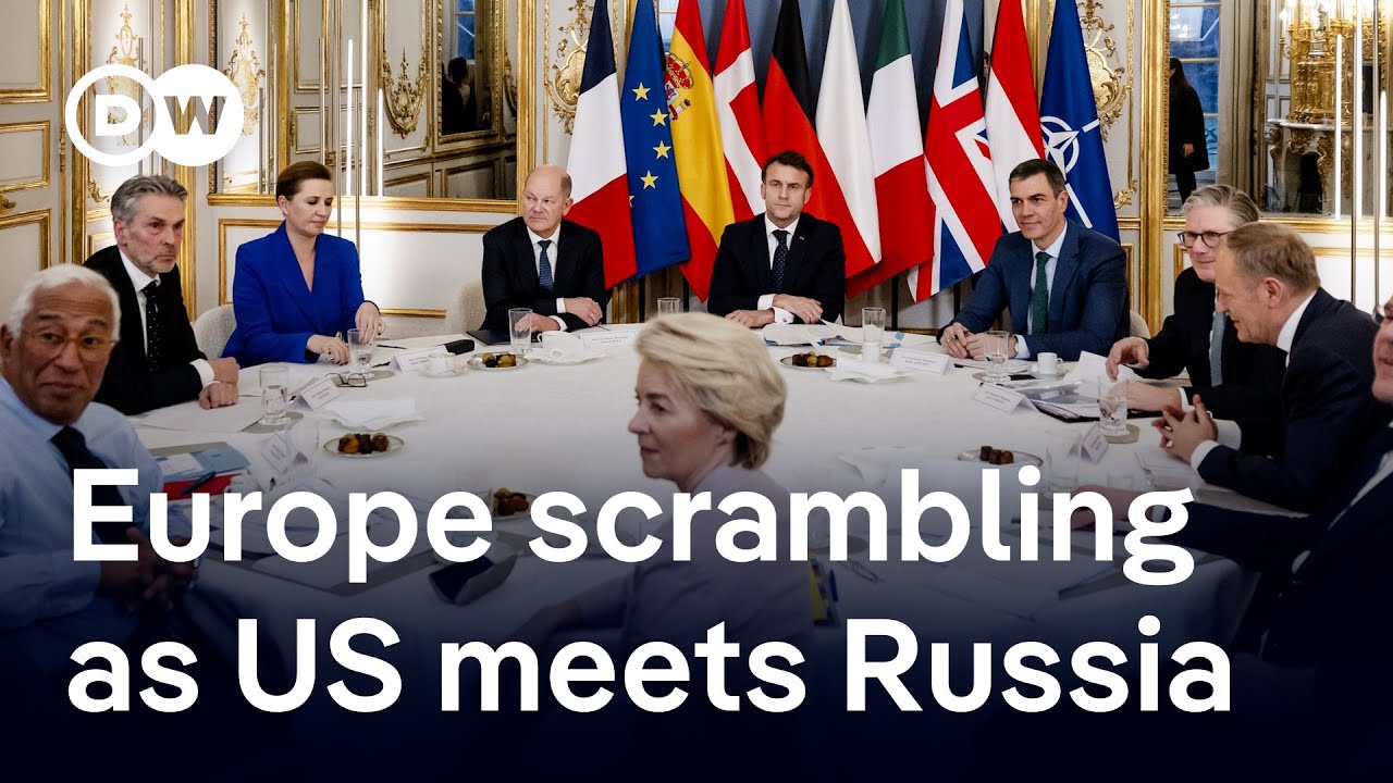 What European leaders expect from US-Russia meeting in Riyadh | DW News ...