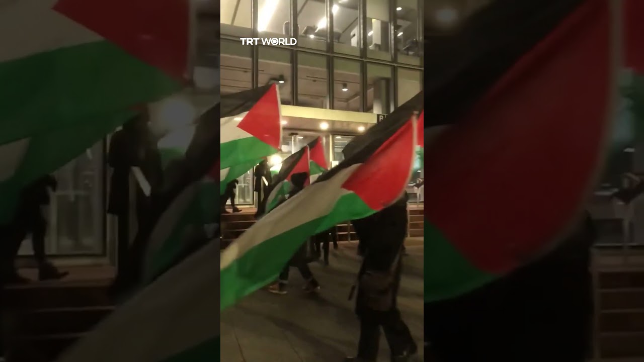 Activists project Gaza documentary on BBC building after film removed ...