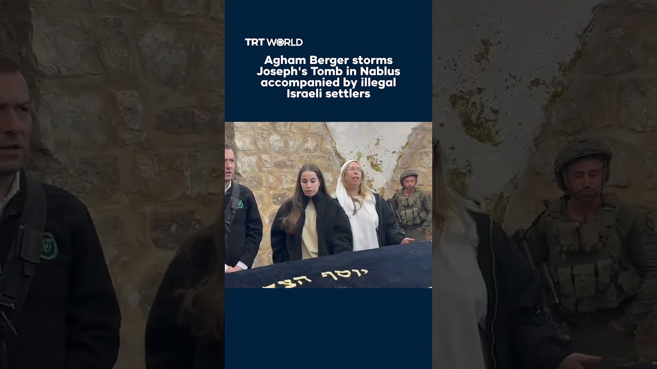 Agham Berger storms Joseph's Tomb in Nablus accompanied by illegal ...