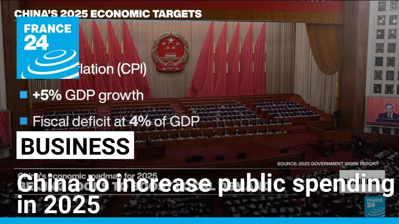 China outlines economic goals for 2025, including boost in public ...
