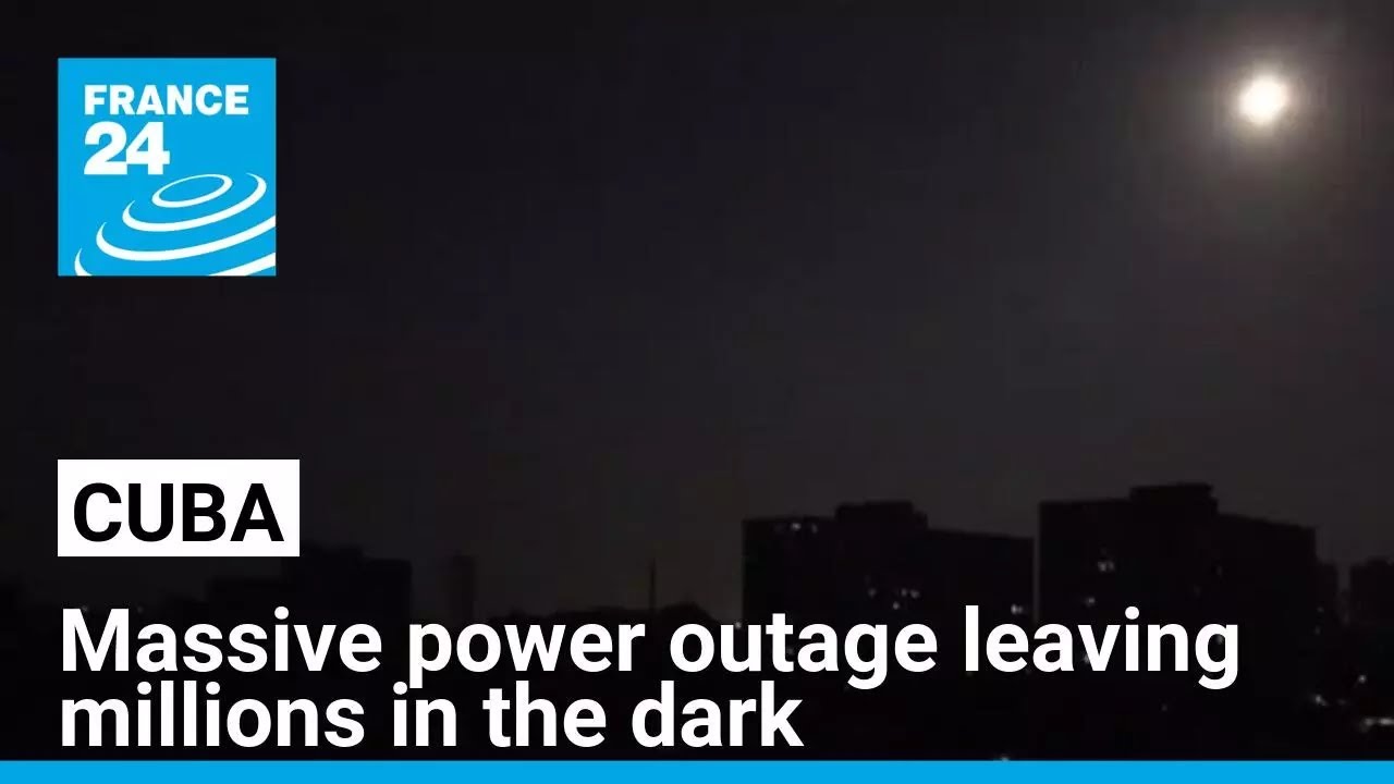 Cuba suffers another massive power outage leaving millions in the dark ...