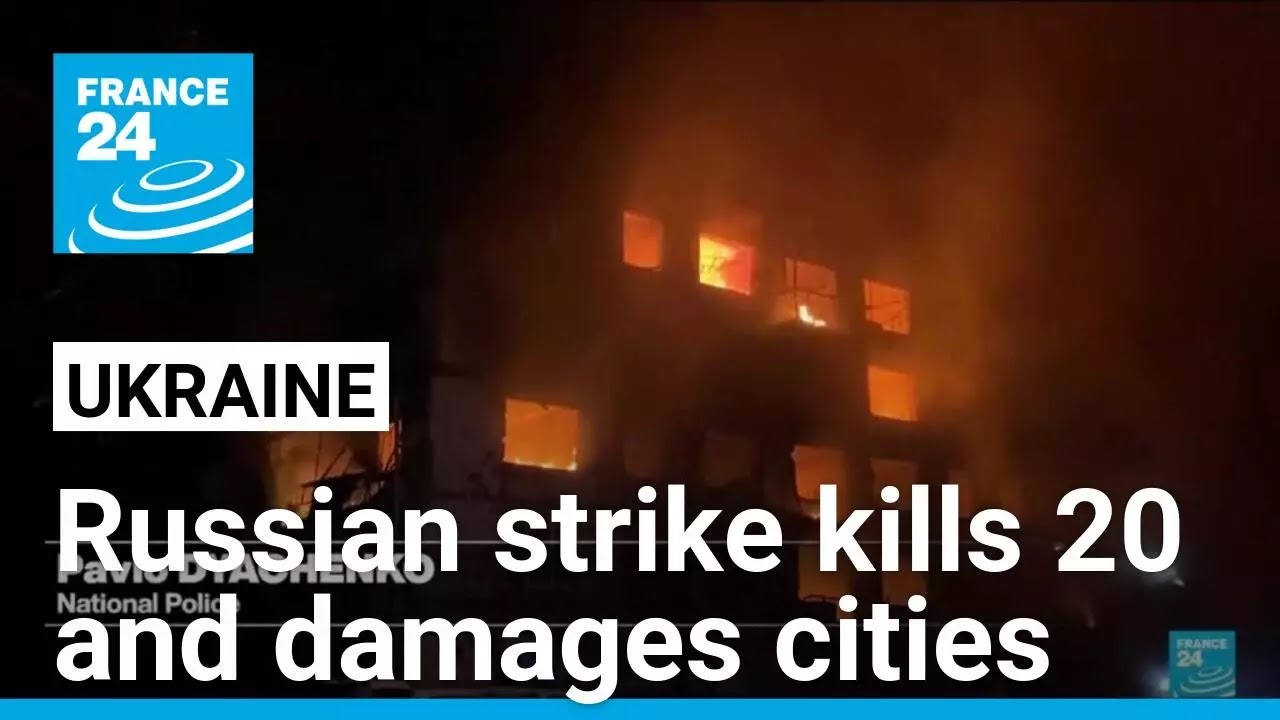 Deadly Russian attack overnight on Ukraine kills at least 20 and ...